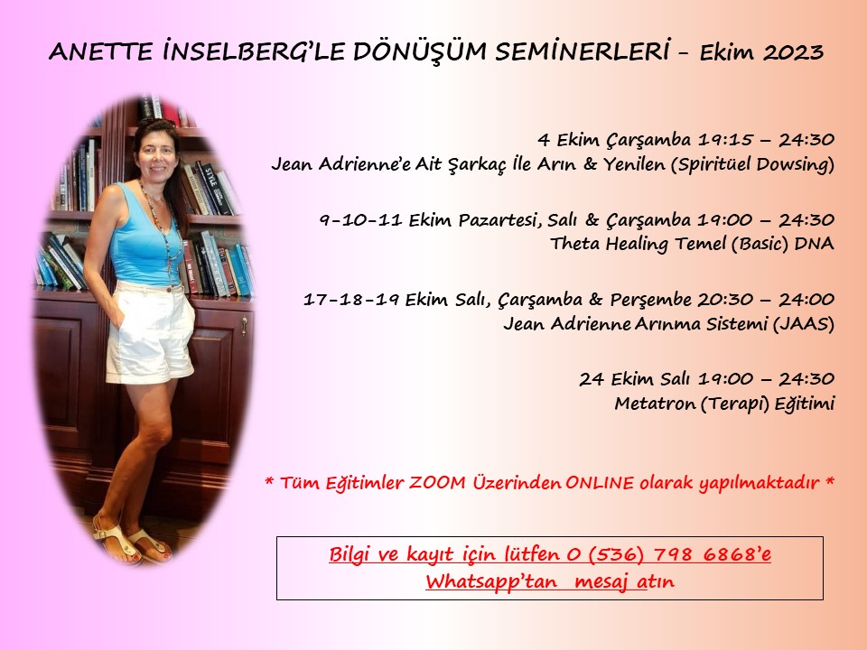 Dönüşüm Seminerleri Aylık Program | ZAMAZİNGO